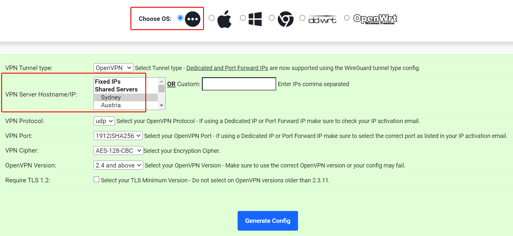 OpenVPN Client - GL.iNet Router Docs 4